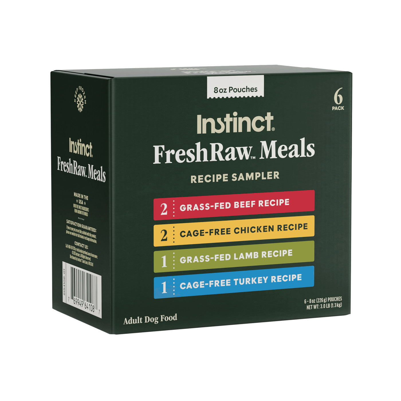 Instinct Fresh Raw Sampler Pack – betrbowl, by Pet Planet