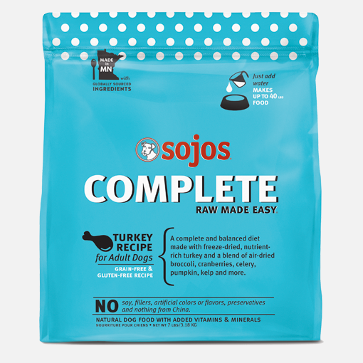 WellPet - Sojos - Dog Complete Turkey – betrbowl, by Pet Planet
